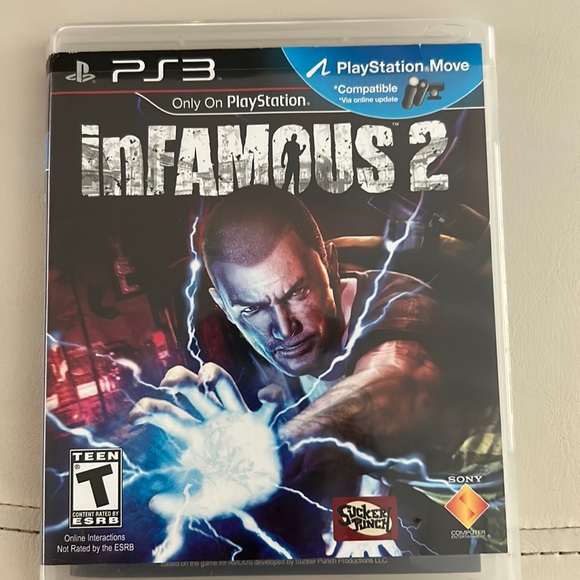 Sony | Video Games & Consoles | Ps3 Infamous 2 | Poshmark